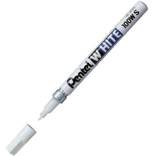 Pentel 100WS White Fine Point Permanent Marker 白色打点笔-阿里巴巴