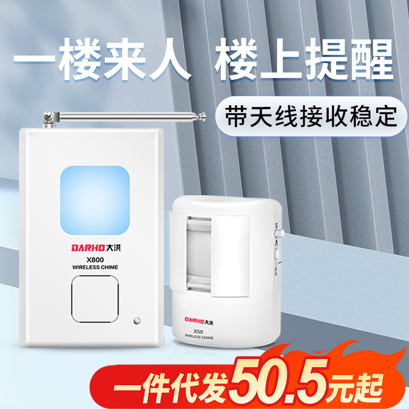 Split type welcome sensor for entering the store welcome device voice ...