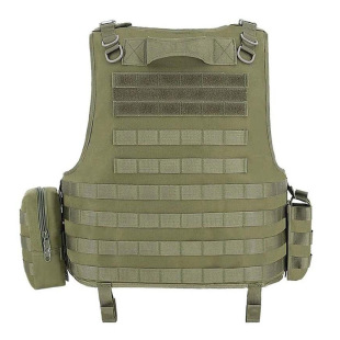 户外战术迷彩背心CS训练MOLLE防刺服1000D可提拉耐磨多功能马甲-阿里巴巴