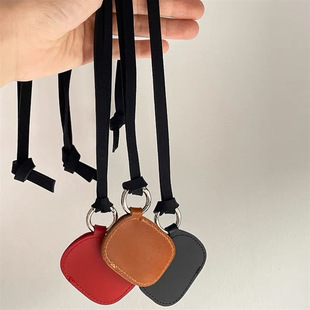 kew kee 风格穿衣百搭皮革挂脖包 迷你挂脖项链门禁卡小物收纳-阿里巴巴