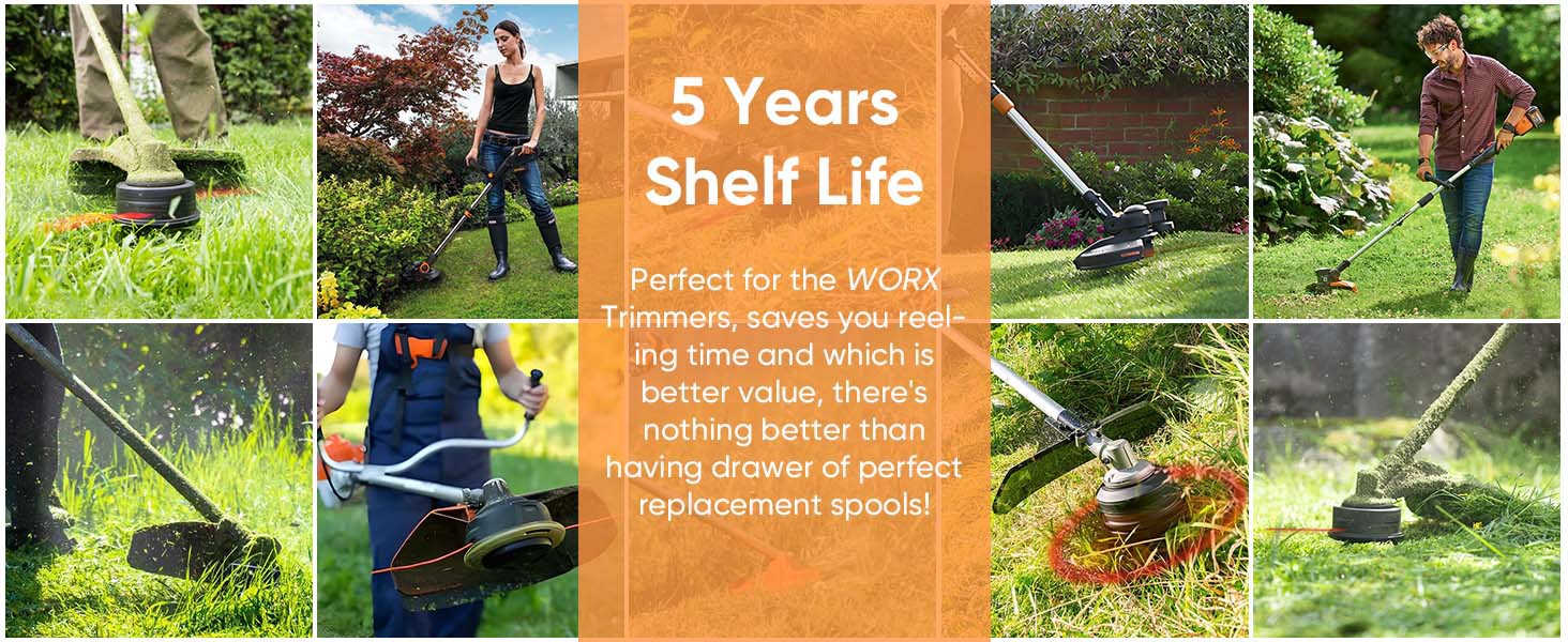 替换WORX WA6531线轴帽打草头盖割草线盖子打草绳 一个盖子套装-阿里巴巴