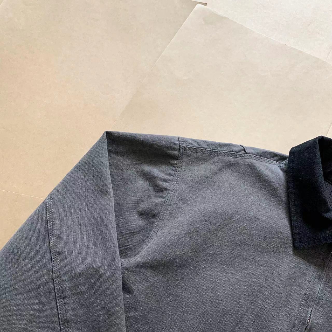 春秋季美式底特律j97夹克男cleanfit工装休闲拉链外套潮流水洗j01-阿里巴巴