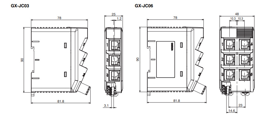 欧姆龙EtherCAT分支子机GX-JC03现货供应-阿里巴巴