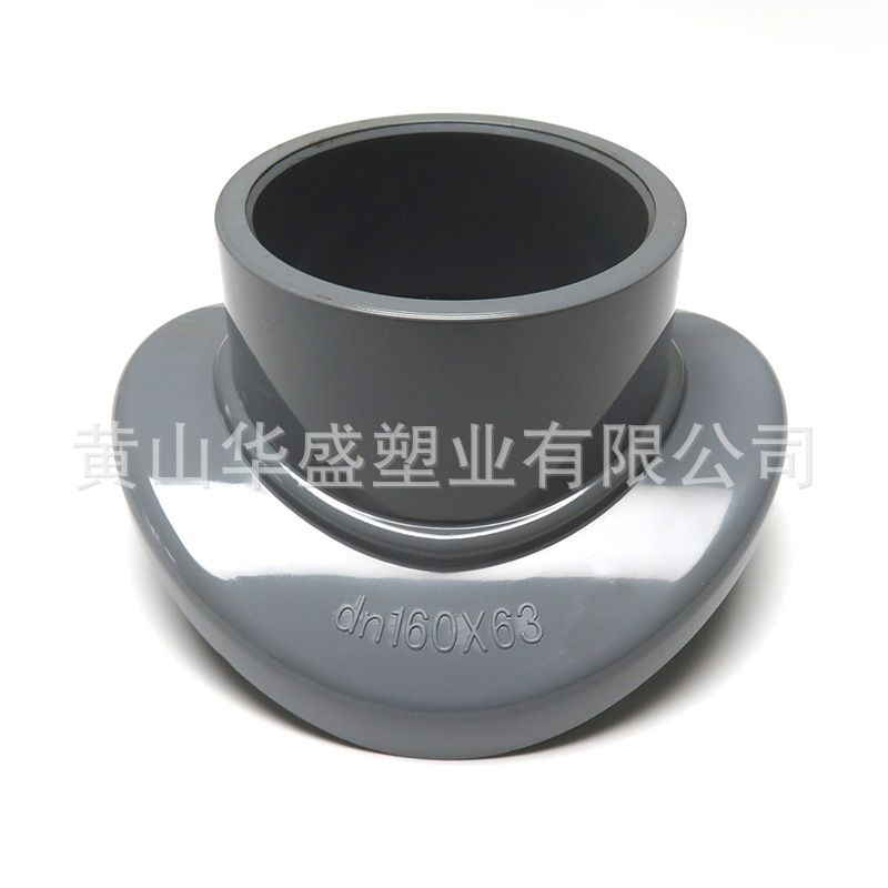 75*32upvc马鞍接头深灰色 DN65*25pvc-u塑料马鞍座 胶水粘接-阿里巴巴