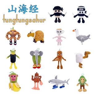 跨境新品Tutu Tutu Tutu Sahur 突突突突 撒胡尔装饰毛绒玩具玩偶-阿里巴巴