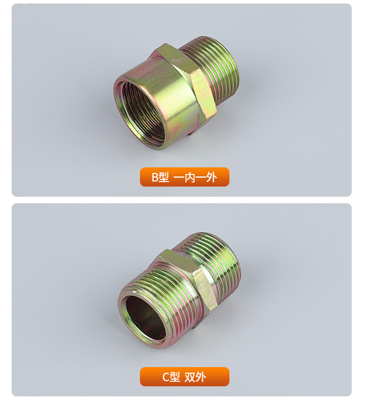 BGJ防爆管接头G3/4内外丝螺纹6分直接头碳钢不锈钢防爆穿板接头-阿里巴巴