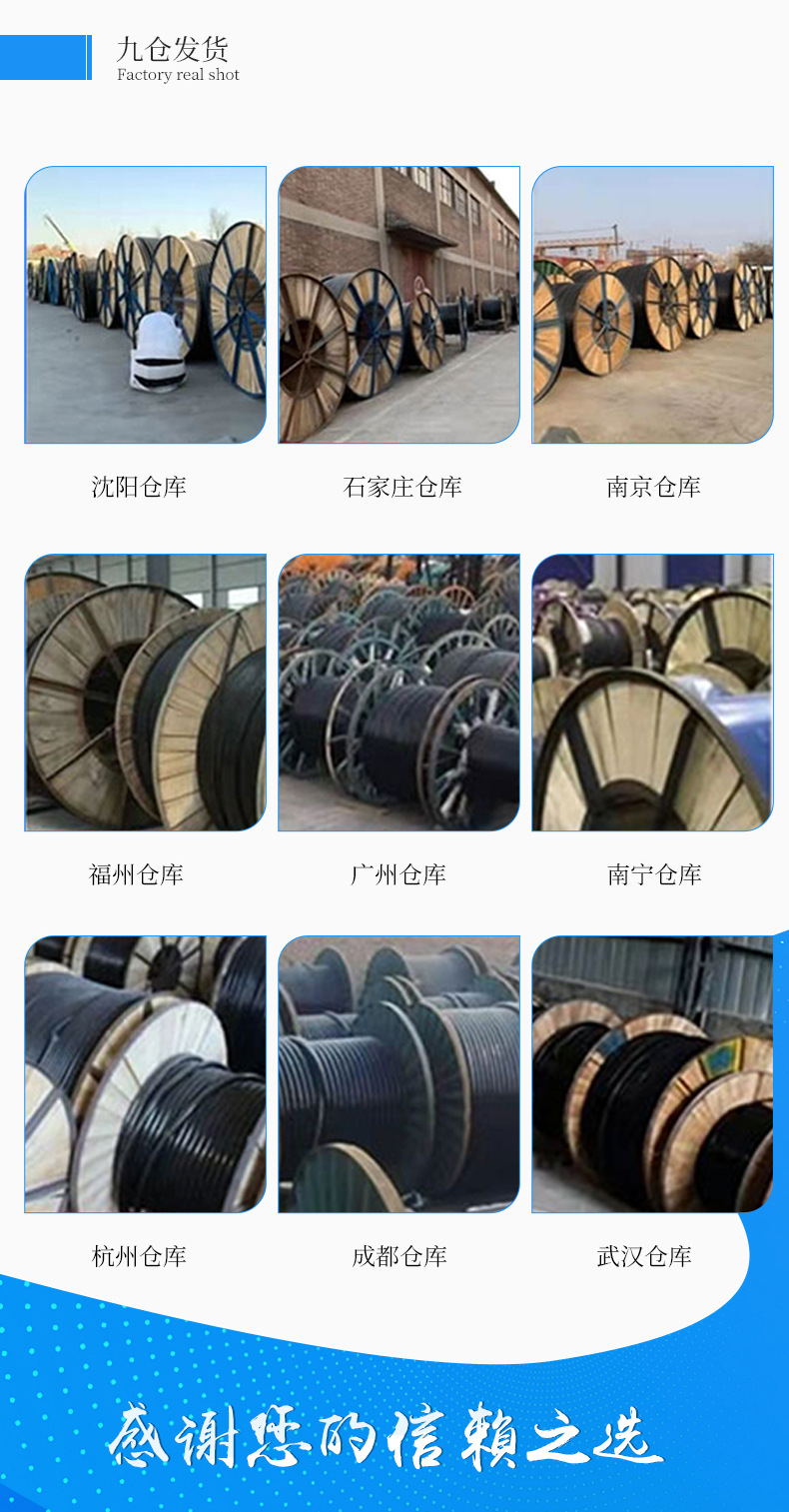 国标阻燃铝电缆ZR-YJLV 3 4 5 芯 50 70 90 120 240平方厂家-阿里巴巴