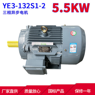 YE3系列马达三相异步电动机YE3-132S1-2 5.5KW 2极三相异步电机-阿里巴巴