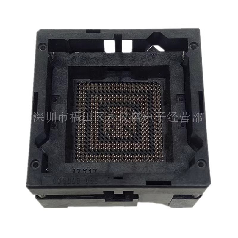 测试座BGA292/CBG292-063Y-B烧录座适配座间距0.8MM 尺寸17X17M-阿里巴巴