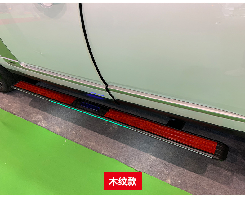 汉兰达电动踏板 铝合金迎宾汽车自动踏板 适用丰田霸道坦途酷路泽-阿里巴巴