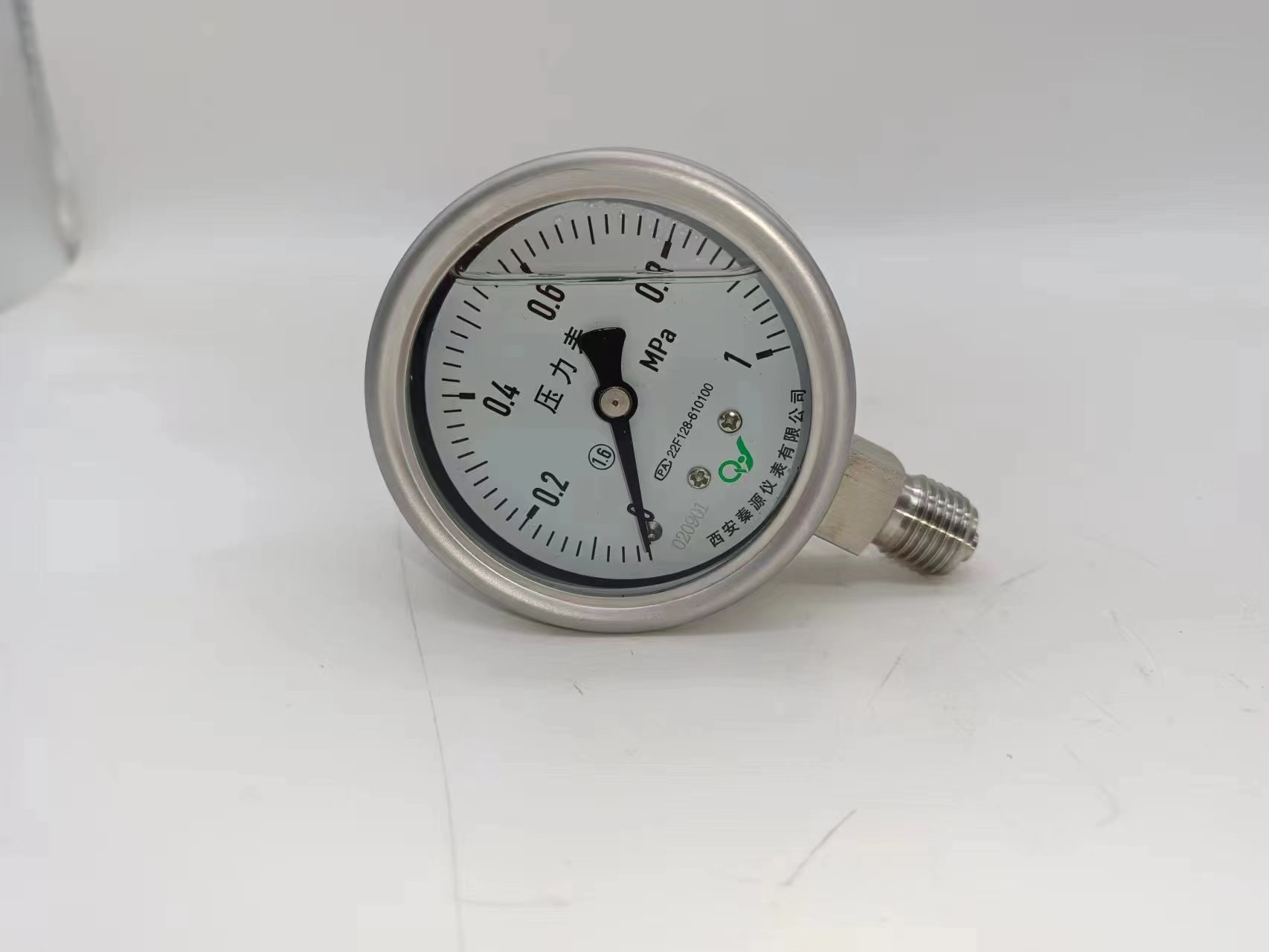 全不锈钢 压力表 耐震 Y-100BF 150mm-阿里巴巴