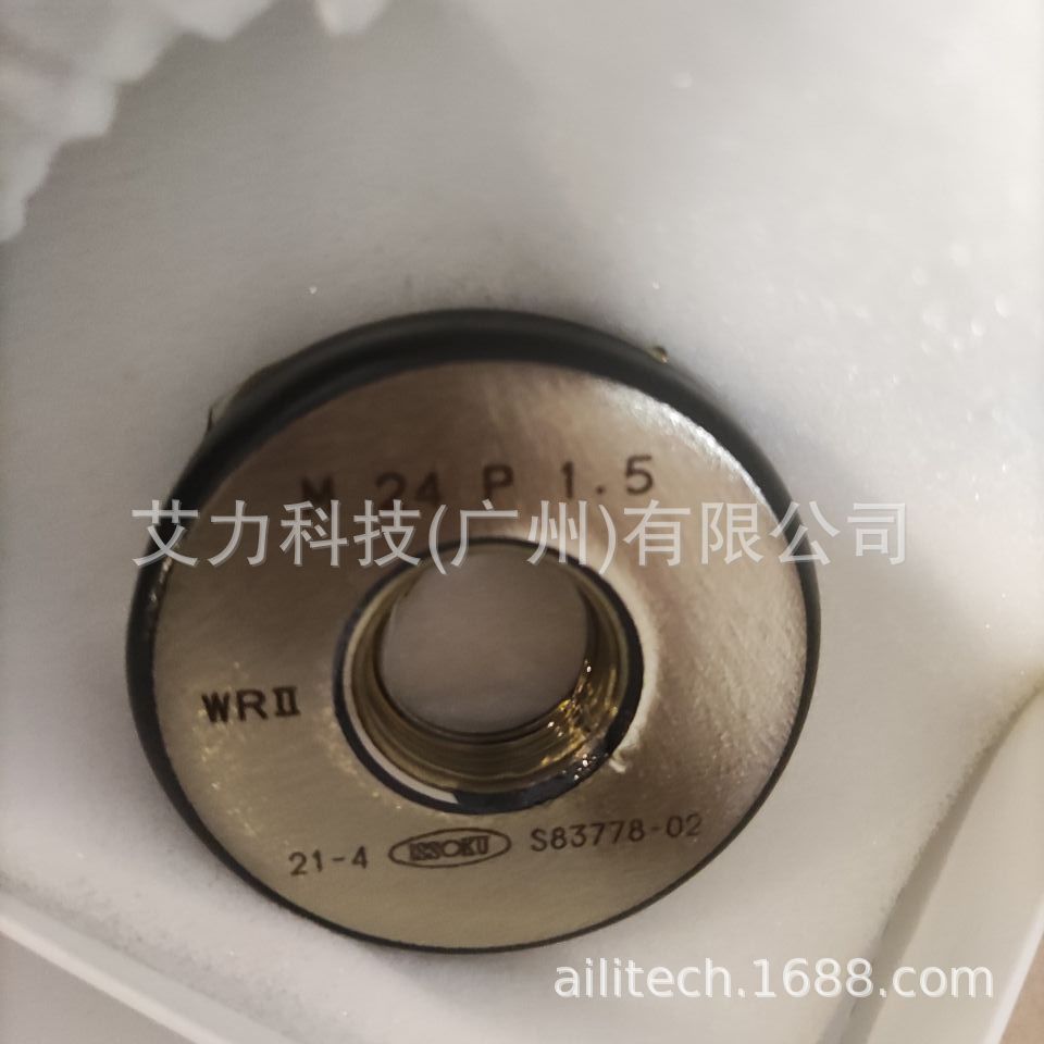 第一测范issoku螺纹环规M24P1.5 WRⅡ螺纹塞规 M26P1.5 RⅡ 全新-阿里巴巴