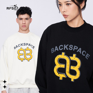 RFSD男装|2024秋季潮牌宽松卫衣男巴家平替情侣装重磅男女装卫衣-阿里巴巴