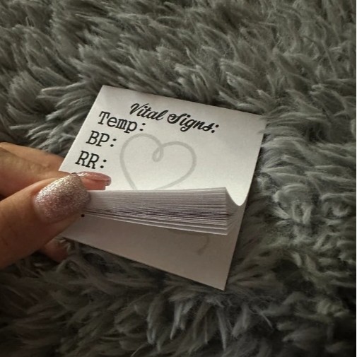 跨境 Vital Signs Sticky Notes W/ Height and Weight 爱心便签-阿里巴巴