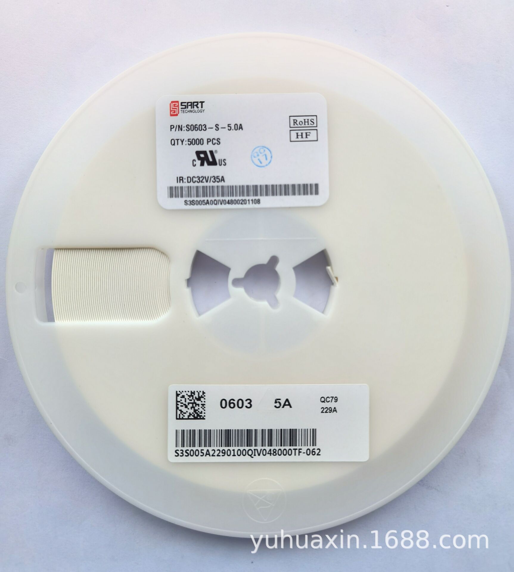 萨特 SART 正品 贴片保险丝 快断 S0603-F-5A S0603--F-6A 32V-阿里巴巴