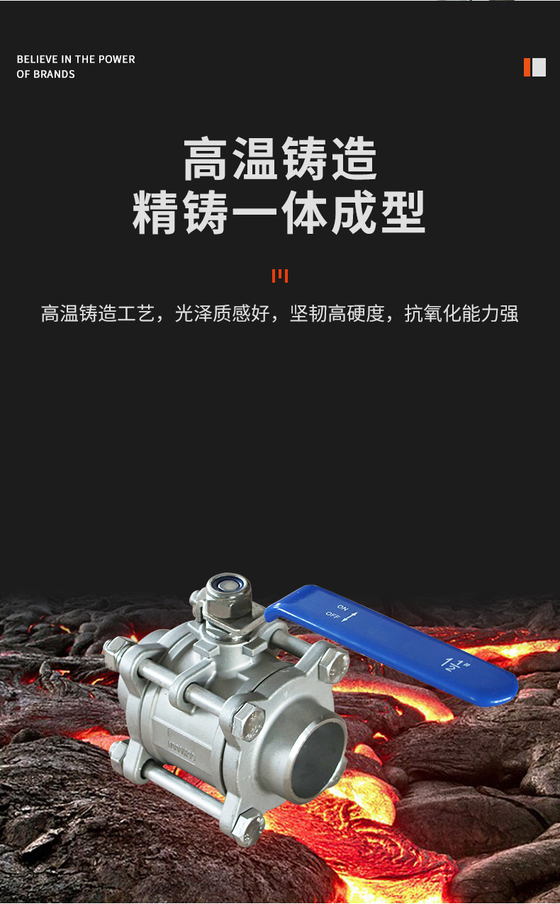 304/316不锈钢三片式球阀Q11F丝扣内螺纹球阀Q61F焊接球阀6分1寸-阿里巴巴