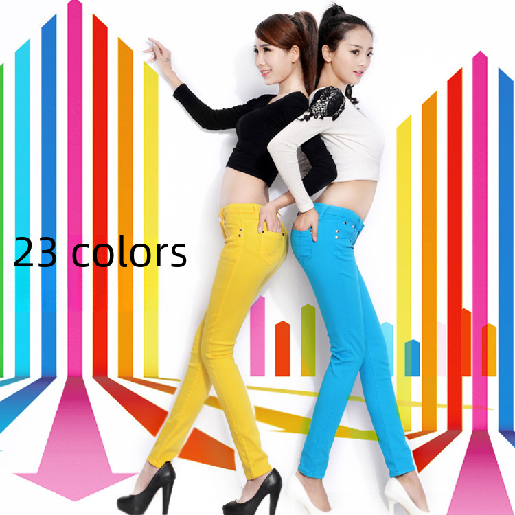 Spring and autumn large size women's wholesale Korean version of candy ...