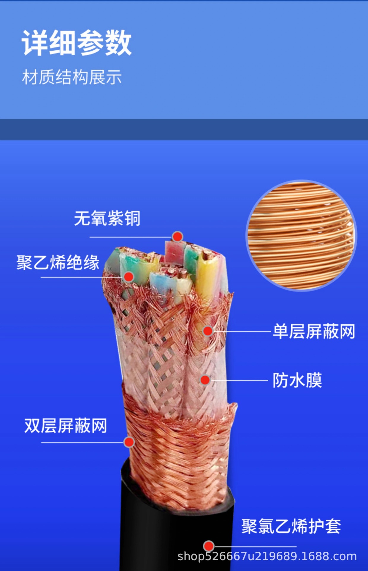 ZR-DJYPVP计算机电缆2*2*1.5 2 3 4 5芯平方双屏蔽仪表电线控制-阿里巴巴