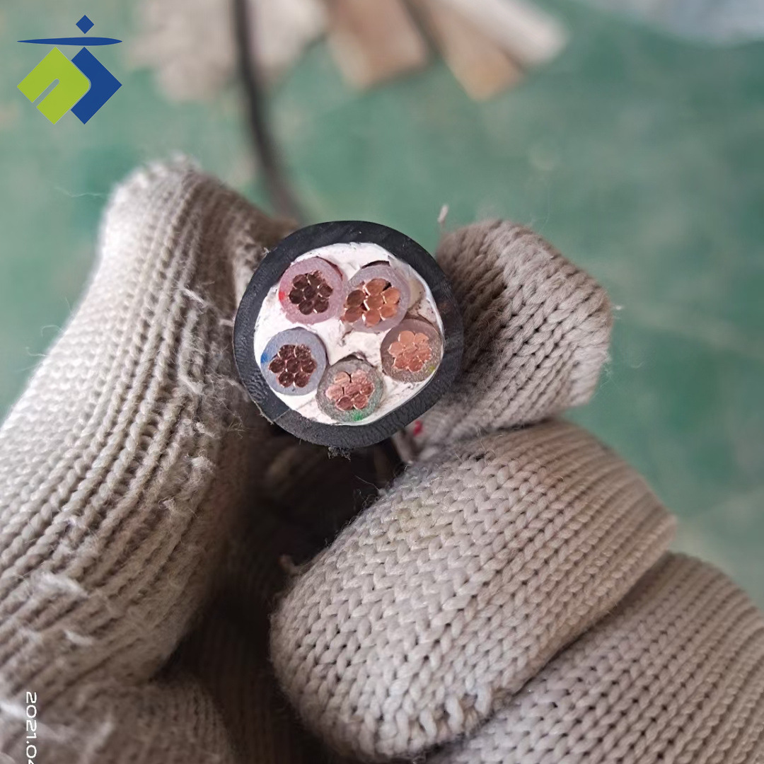 电缆YJV4*150+1*70硬线铜电力四等芯150平方4+1铜芯阻燃铠装五线-阿里巴巴