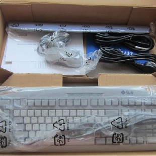 Sun Type 6 USB 服务器 工作站 鼠键套装 X3582A-阿里巴巴