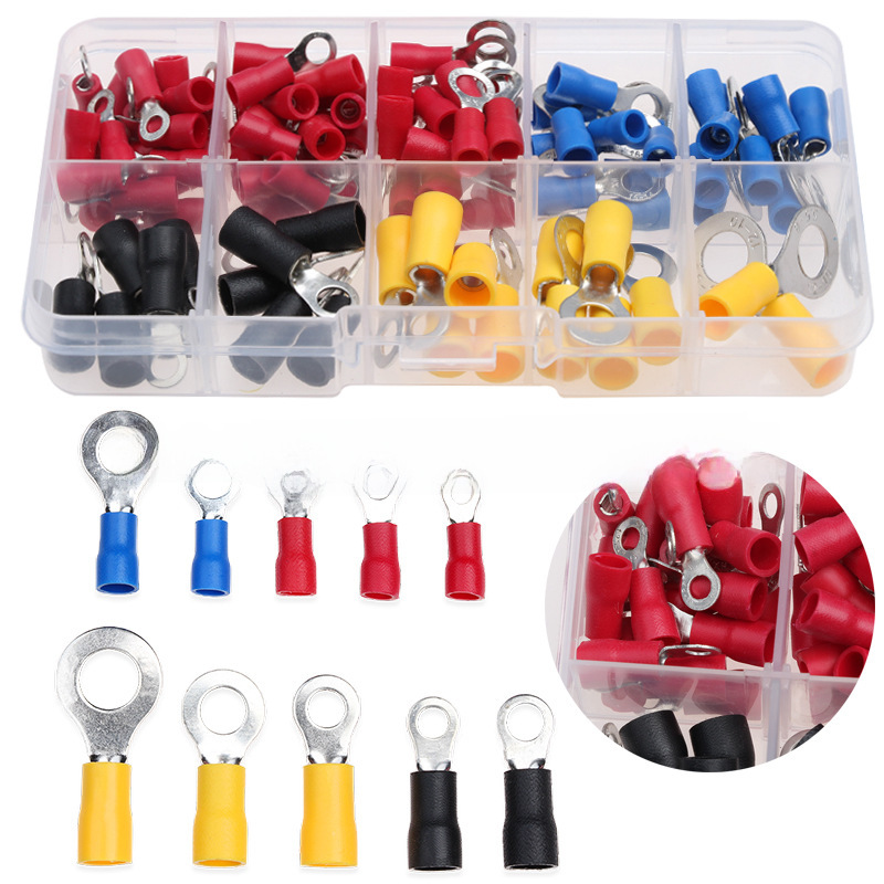 Cross-border supply 102PCs coil cold pressing terminal boxed waterproof ...