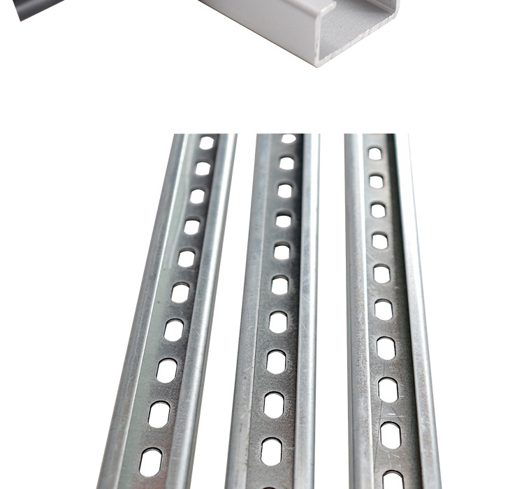C型钢质导轨NS30/15-ST 金属电缆夹安装轨道 BK线夹轨道 电缆卡轨-阿里巴巴
