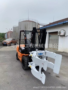 原装升高3米杭叉A35Z燃油叉车配卡斯卡特双臂动圆抱夹 二精品外贸-阿里巴巴