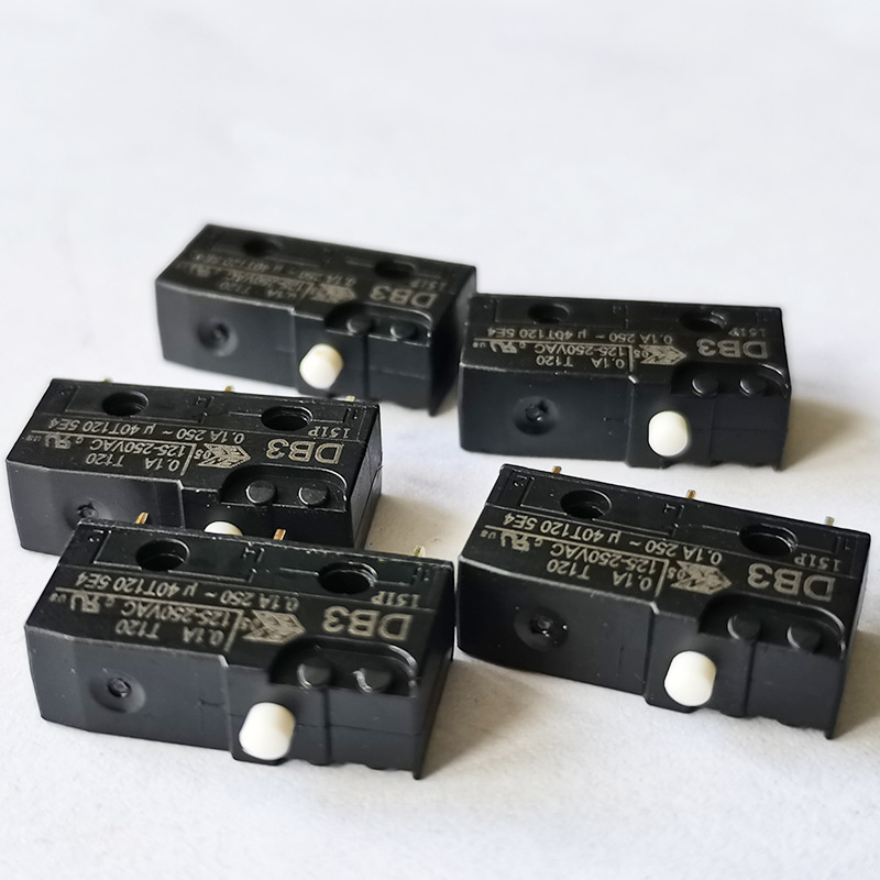 CHERRY ZF 微动开关 DB3 DB3C-A1AA 0.1A金触点 3脚防水防水型-阿里巴巴