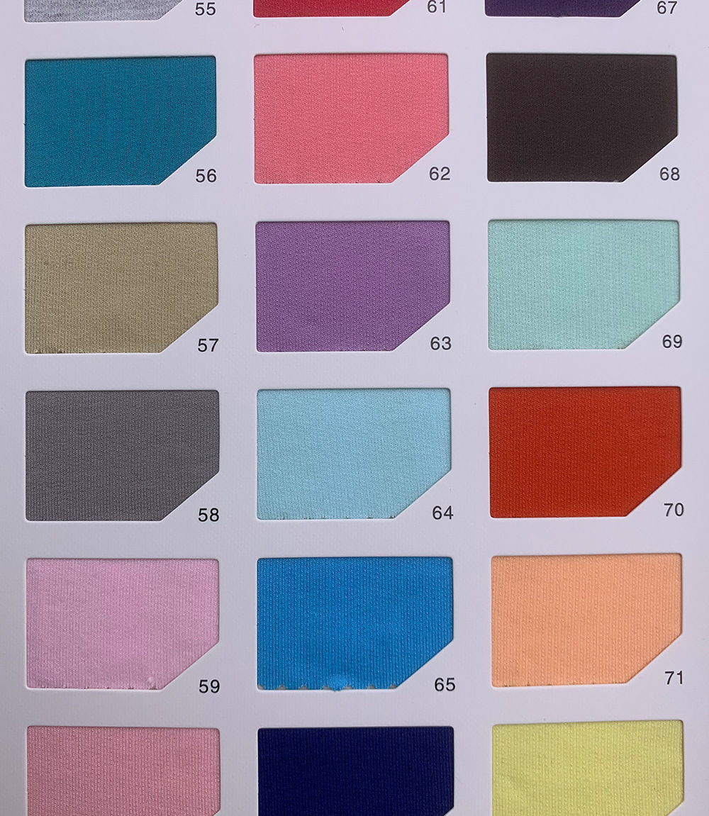 现货新款针织卫衣毛圈布26S CVC卫衣250G校服运动裤精梳棉面料-阿里巴巴