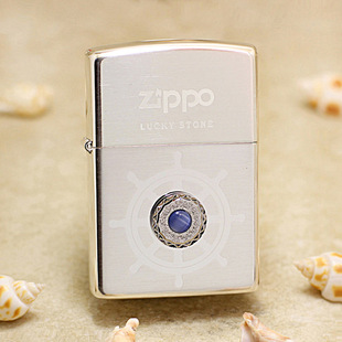 zippo打火机幸运石(蓝色)ZBT-1-26A-阿里巴巴