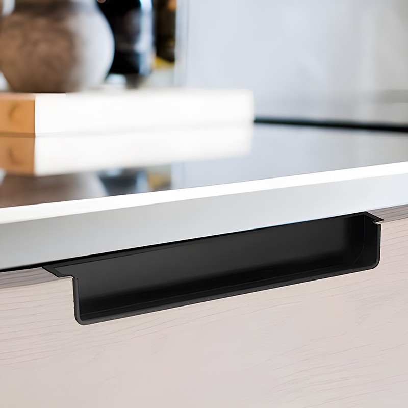 现代简约嵌入式暗装拉手现代衣柜橱柜抽屉柜电视柜柜门内嵌拉手-阿里巴巴