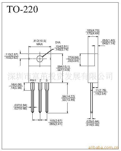 to-220封装尺寸图-千图网