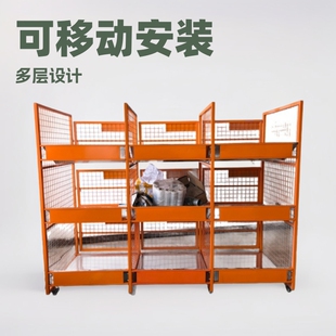 多层移动货架快递分拣货架快递仓储货架可移动分拣架集包笼 阿里巴巴